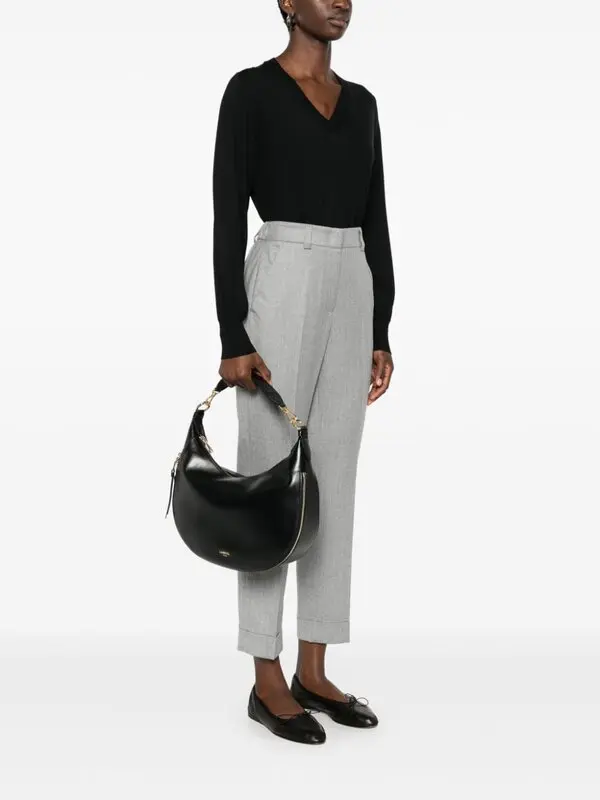 LANCEL Origami Tote Bag - Black