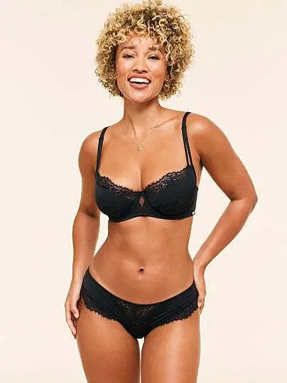 Victoria's Secret Adore Me Leigha Bra - Black