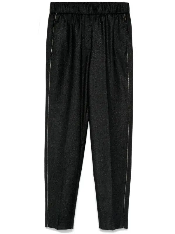 Peserico Lurex-detail Trousers