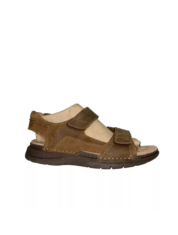 Clarks Nature Trek Sandals In Tan - Multi | Editorialist