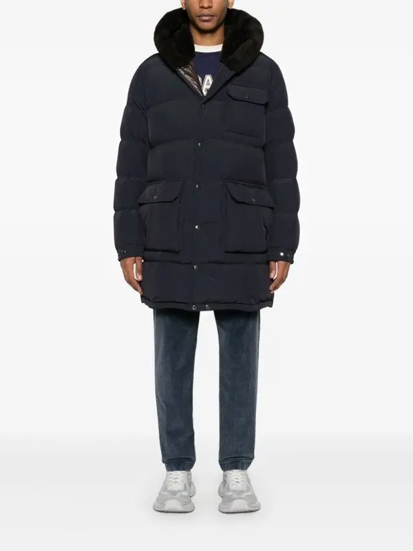 Moncler Rowan Mid-length Coat