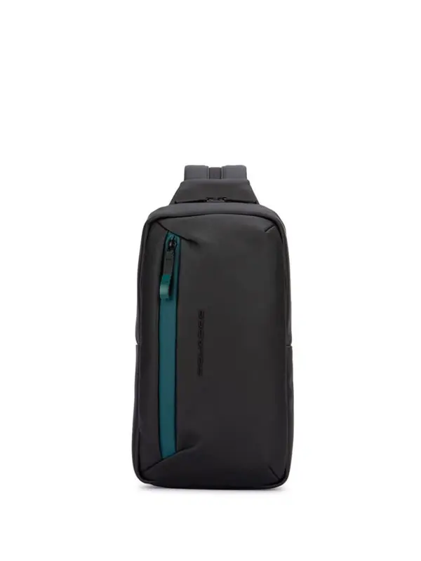 PIQUADRO Logo-raised Backpack - Black