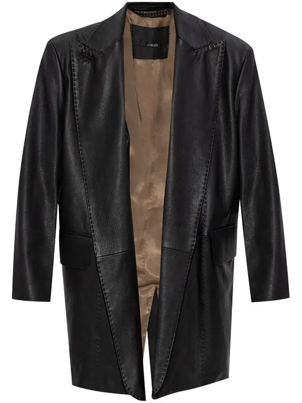 Max Mara Ardea Lambskin Blazer