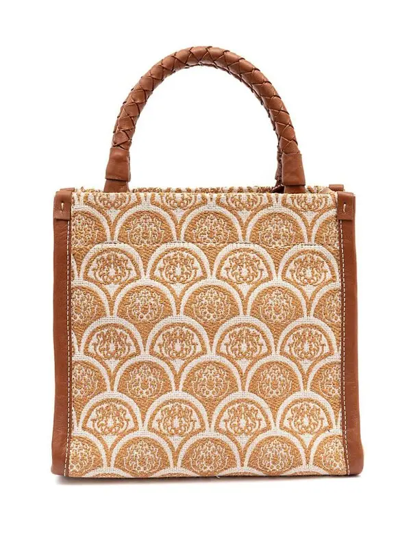 ISLA Sirena Jacquard-print Shoulder Bag