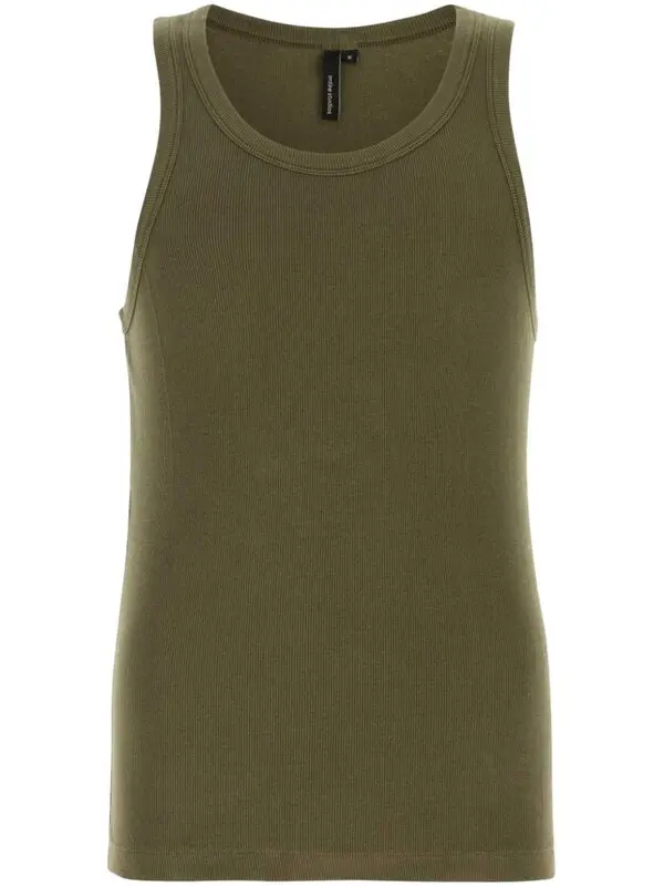 ENTIRE STUDIOS Ribbed Tank Top - Green
