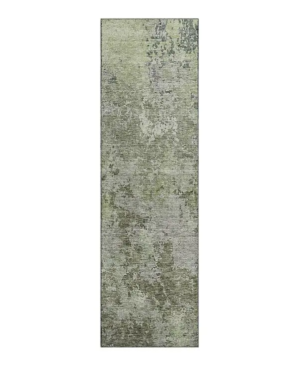 DALYN RUG COMPANY Dalyn Luxury Washable Bresca Bc6 Runner Area Rug, 2'3 X 7'6 - Green