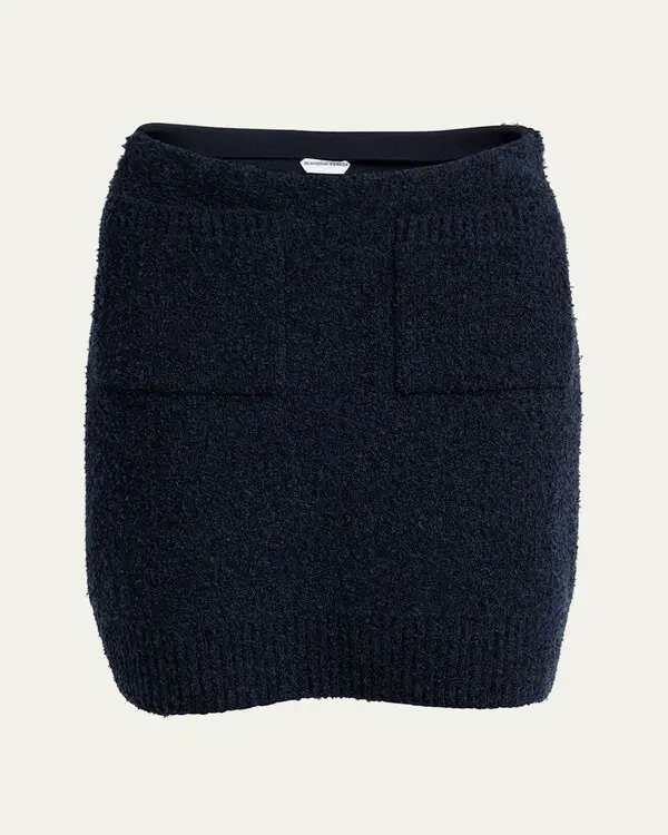 Bottega Veneta Boucle Mini Skirt - Blue