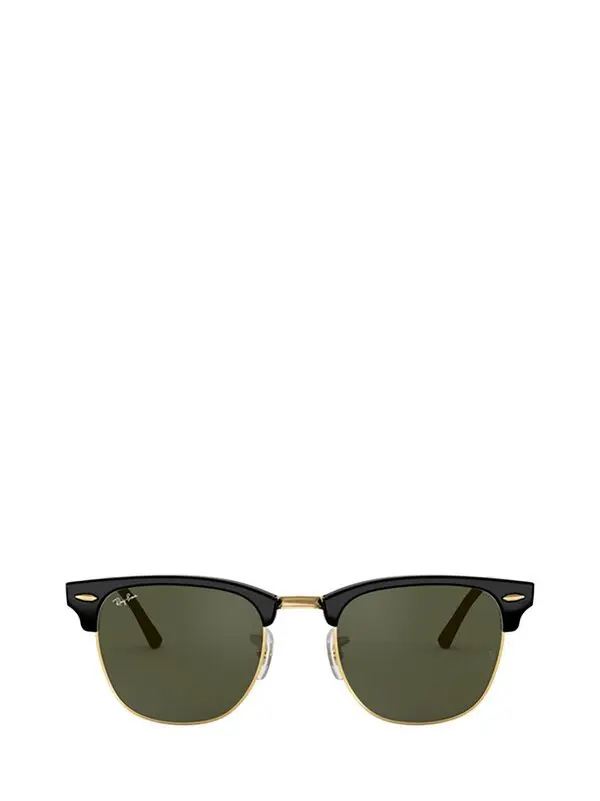 Ray-ban Clubmaster Sunglasses - Black On Arista
