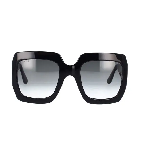 Gucci Rectangle Sunglasses - Black