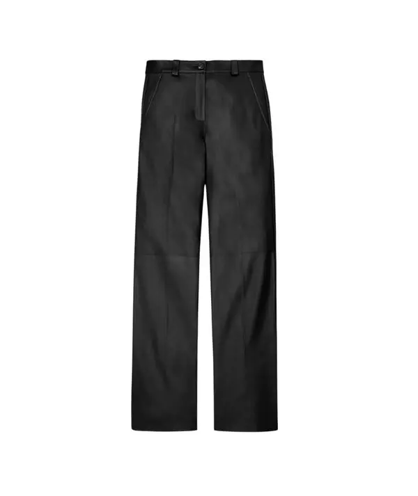 Veronica De Piante Avery Nappa Leather Trousers
