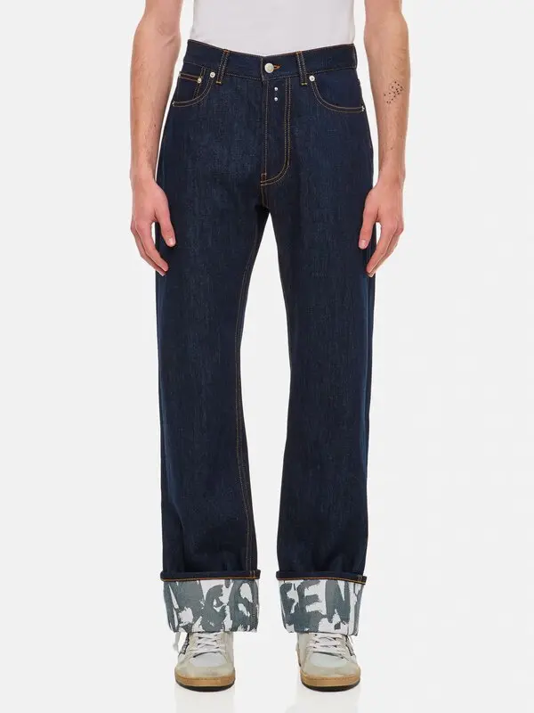 Alexander McQueen Straight Leg Jeans