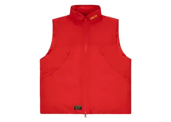 Aimé Leon Dore Gore-Tex Down-Filled Vest - Red | Editorialist