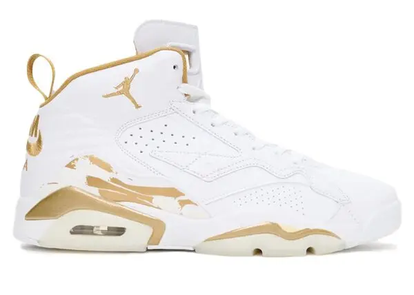 JORDAN Mvp High-top Sneakers - White/metallic Gold/phantom