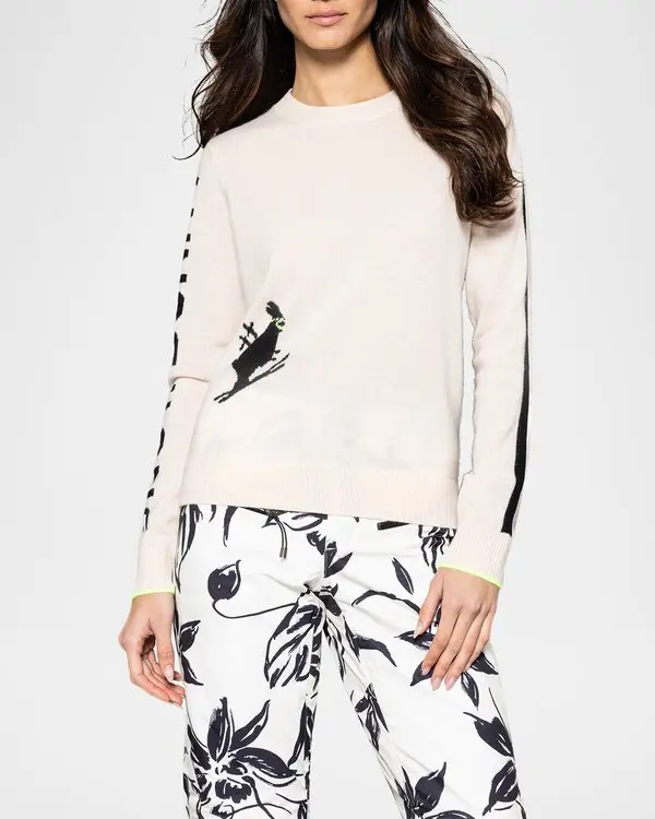 Lisa Todd Cashmere Intarsia Pullover