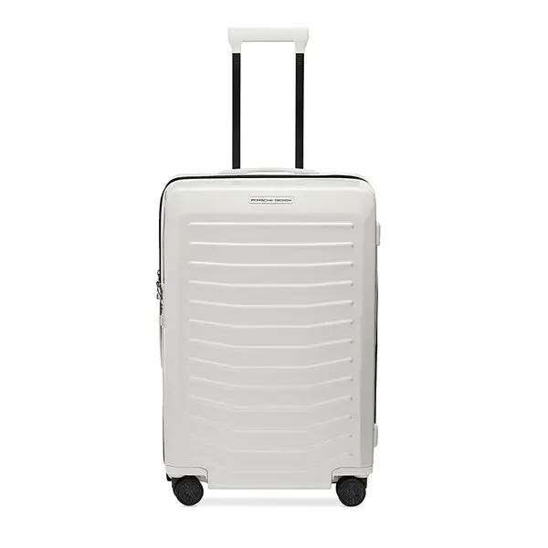 Porsche Design Bric's Roadster Expandable Hardside Spinner Suitcase - White