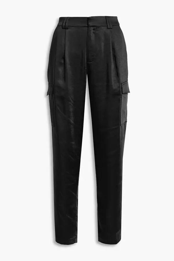 Paige Satin Cargo Pants