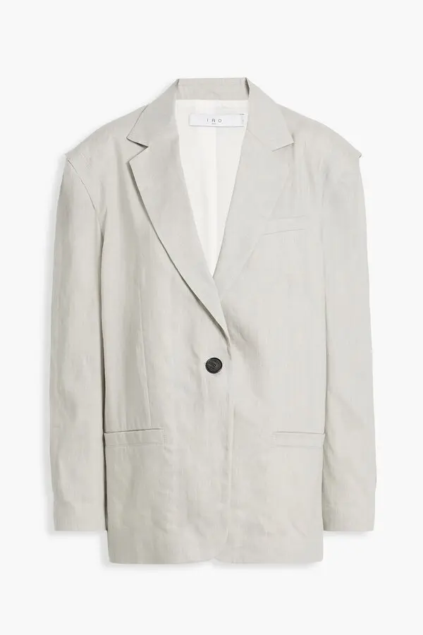 IRO PARIS Subi Linen-cotton Blend Blazer