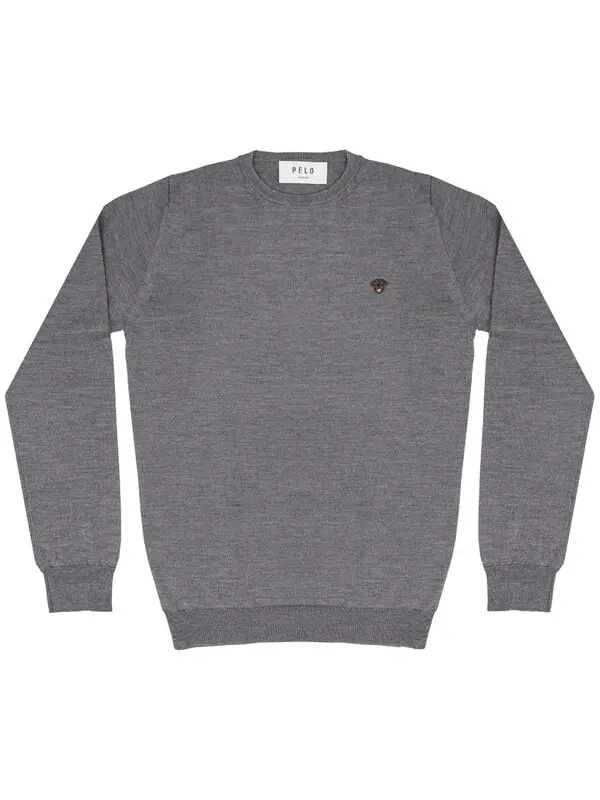 PELO FOUNDATION Merino Wool Crewneck - Grey
