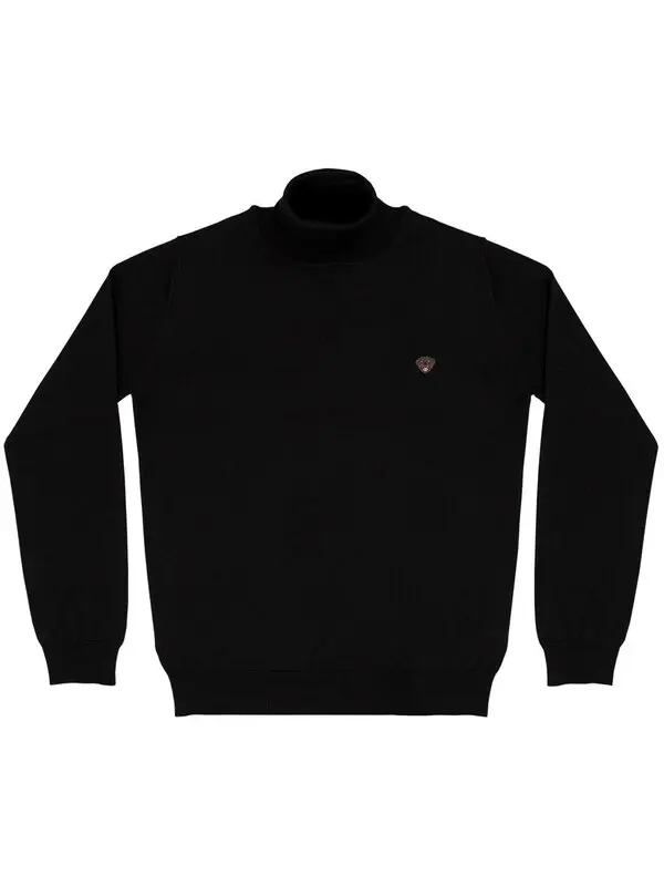 PELO FOUNDATION Collo Alto Merinos - Black