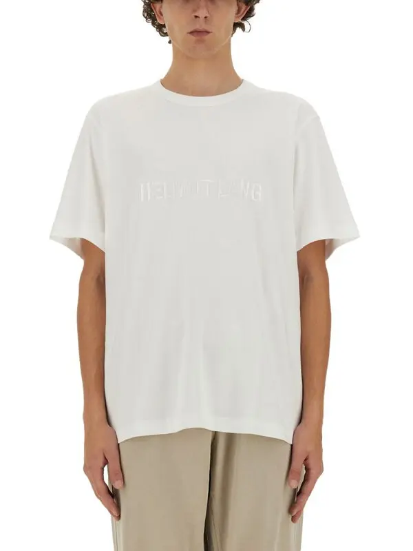 Helmut Lang T-shirt With Logo - White