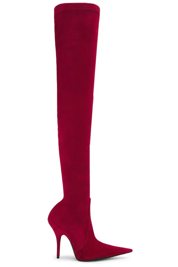 Balenciaga Avenue Suede H110 Boot