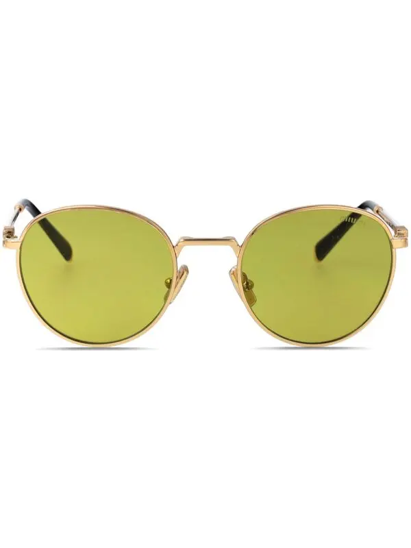 Miu Miu Round Frame Sunglasses