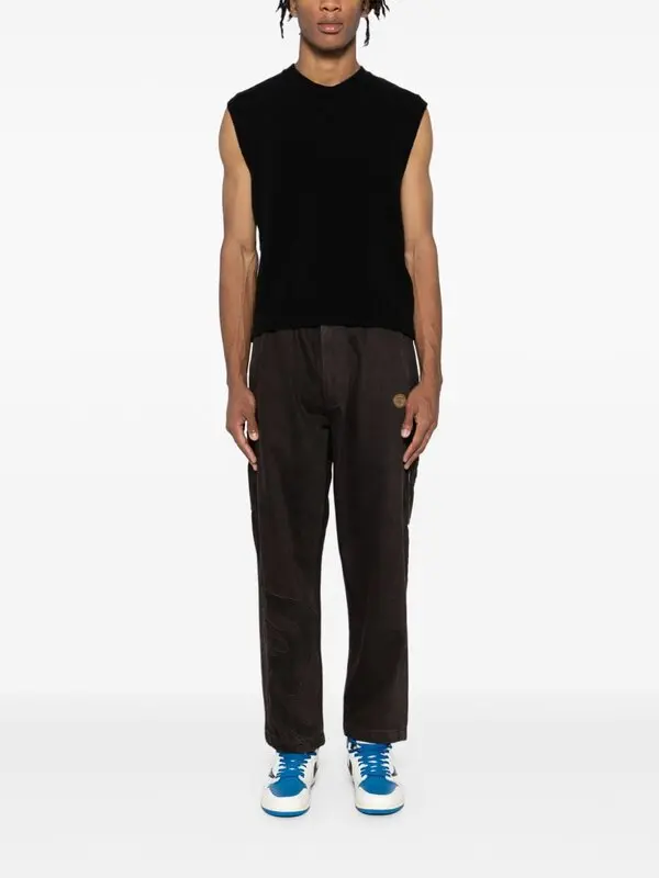 AAPE BY *A BATHING APE® Logo Patch Straight-leg Trousers