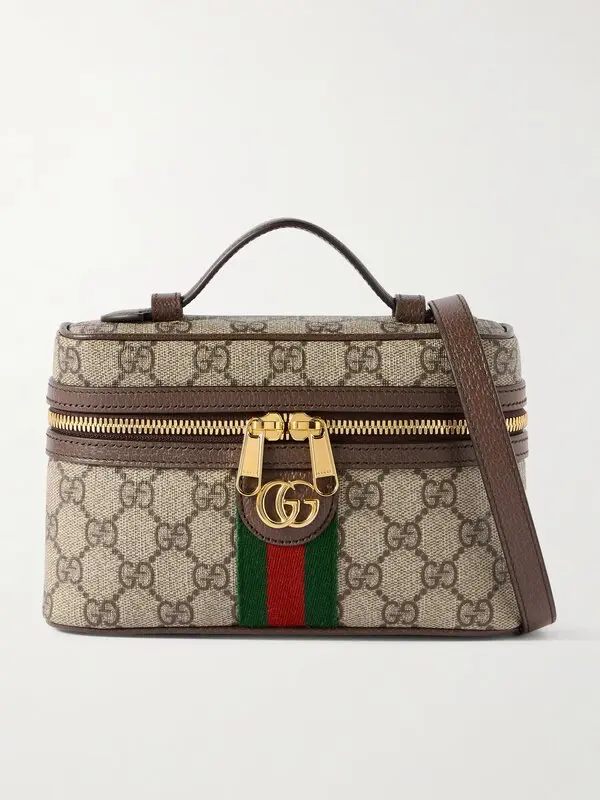 Gucci Ophidia Mini Shoulder Bag - Neutrals