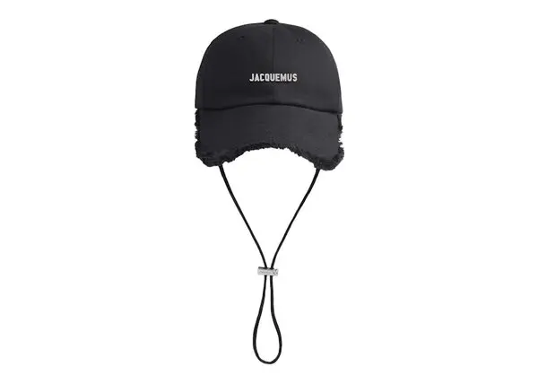 Jacquemus La Casquette Artichaut - Black