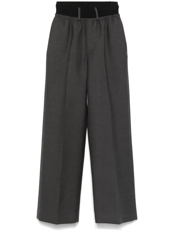 ALAINPAUL Elasticated-waist Trousers