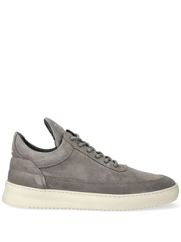 Filling Pieces Suede Low-top Sneakers - Grey