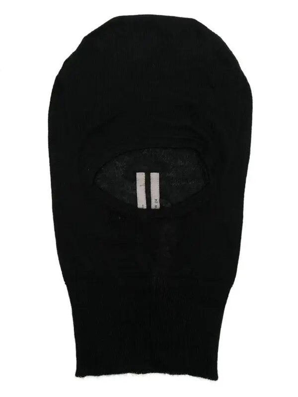 Rick Owens Skull Balaclava - Black