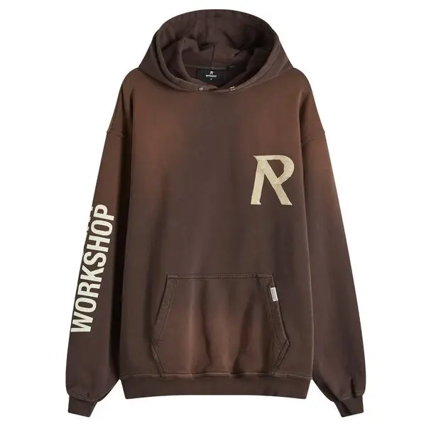 REPRESENT Masking Tape Initial Hoodie - Cedar