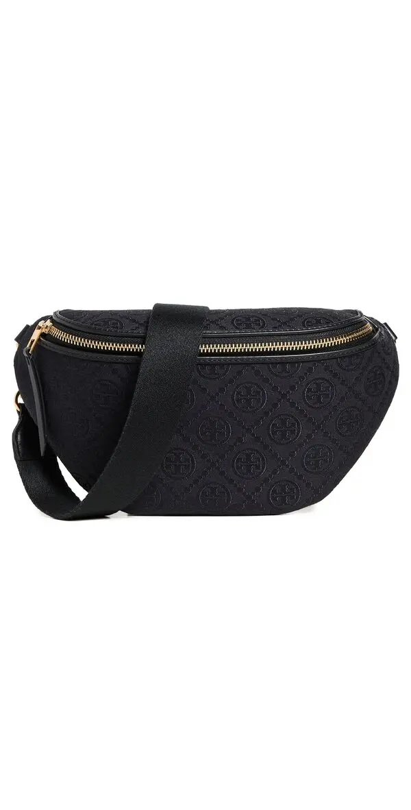 Tory Burch T Monogram Belt Bag - Black