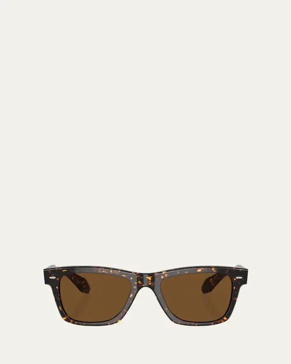 Oliver Spencer Rectangle Sunglasses