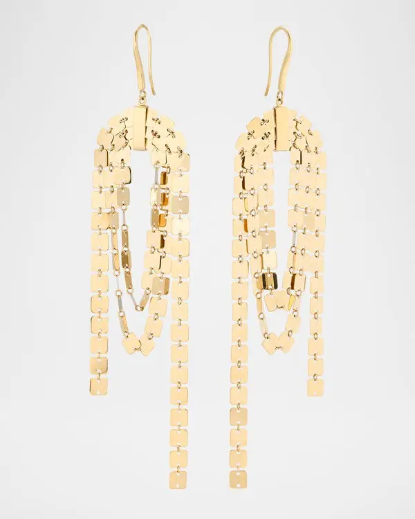 Lana Jewelry 14k Yellow Cascade Earrings - Gold