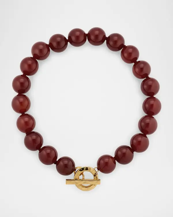Nest Jewelry Gemstone Statement Strand Necklace
