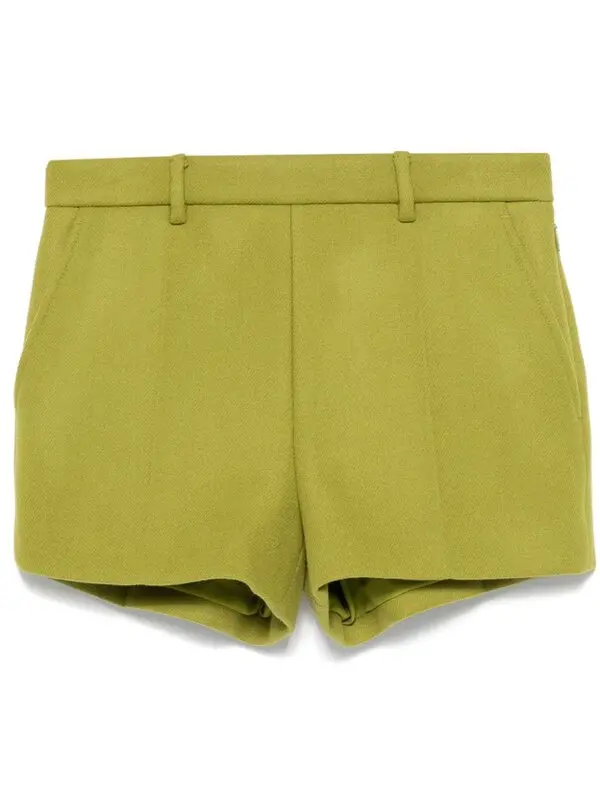 Gucci Wool Thigh-length Shorts - Green