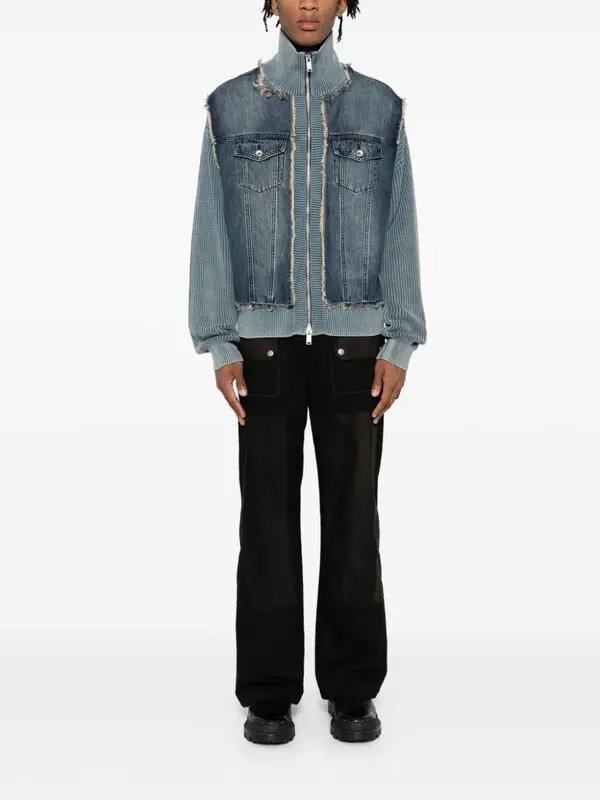 FIVE CM Knitted Denim Jacket