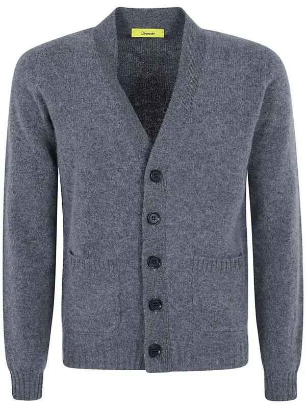 DRUMOHR V-neck Fine Knit Cardigan