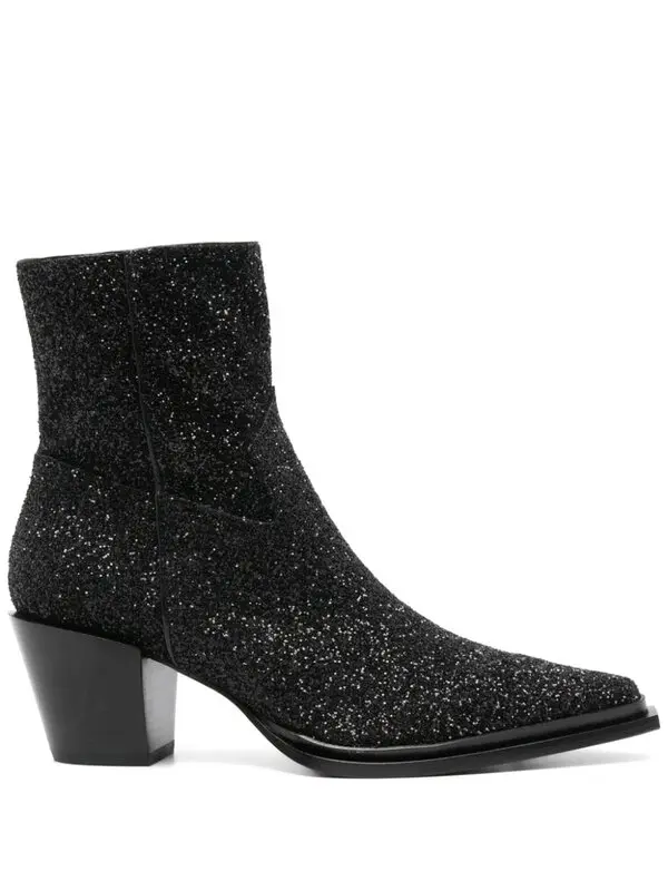 JIMMY CHOO Cece Ab 60 Glittered Boots