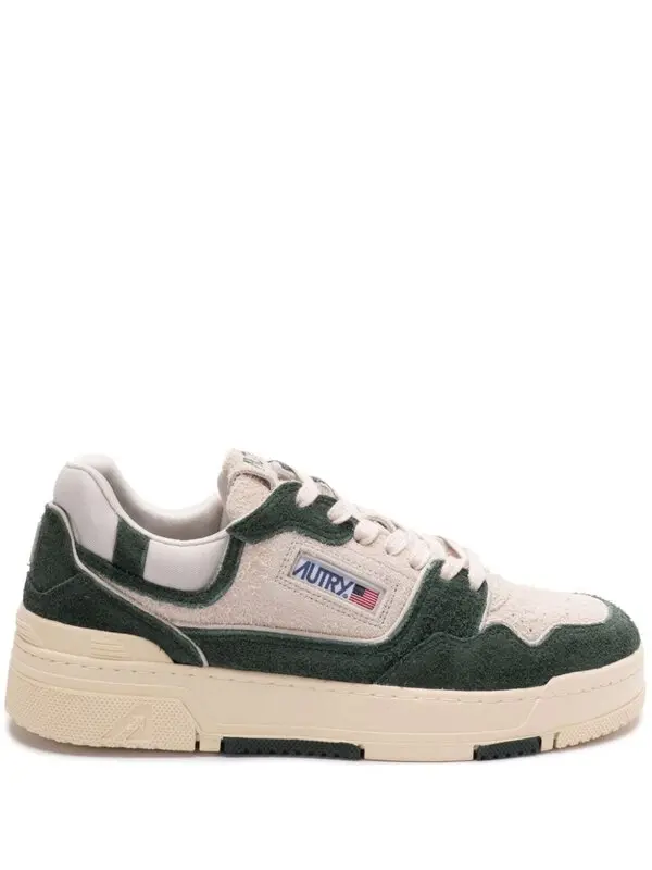 AUTRY Clc Low Leather And Suede Sneakers