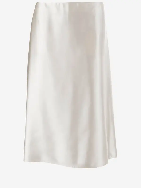 JIL SANDER Viscose Midi Skirt