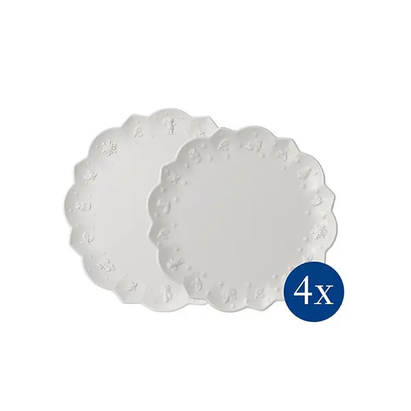 VILLEROY & BOCH Toy's Delight Royal Classic 8 Piece Plate Set - Multi