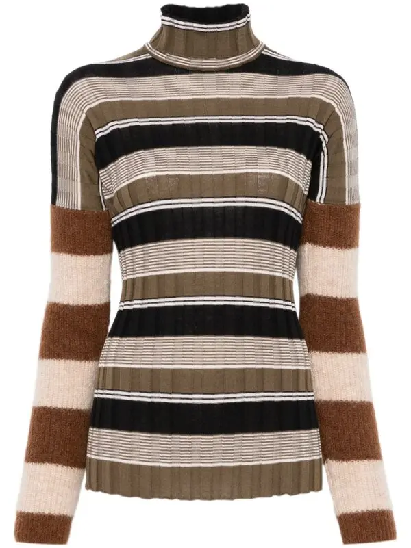 Colville Deep-sleeves Knit Sweater