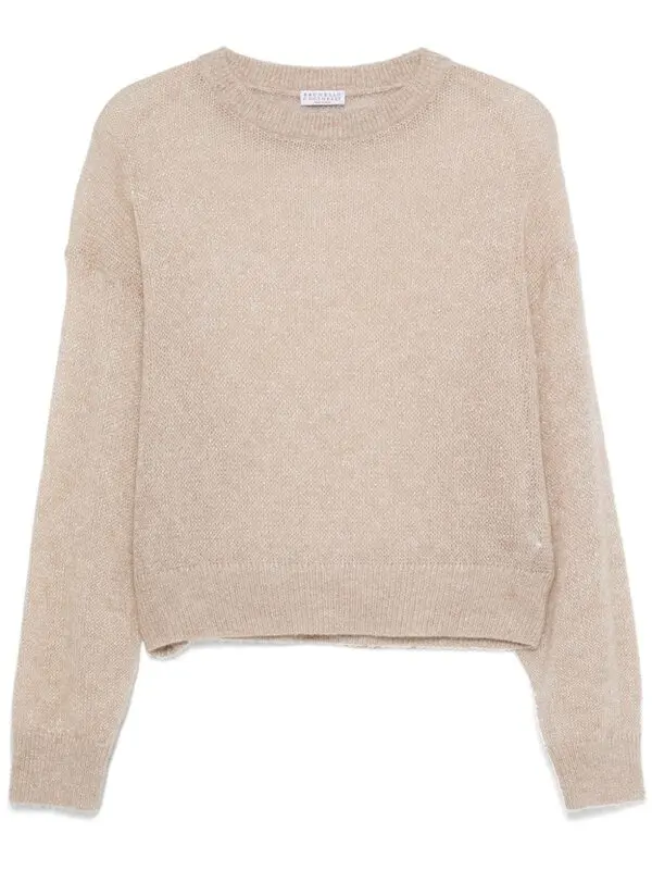 Brunello Cucinelli Metallic-thread Sweater