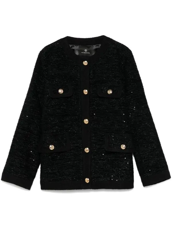 ANINE BING Lydia Tweed Jacket