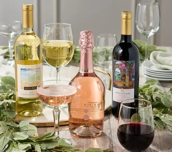 MARTHA STEWART 750 Ml Btls Martha's Holiday Wine Favorites