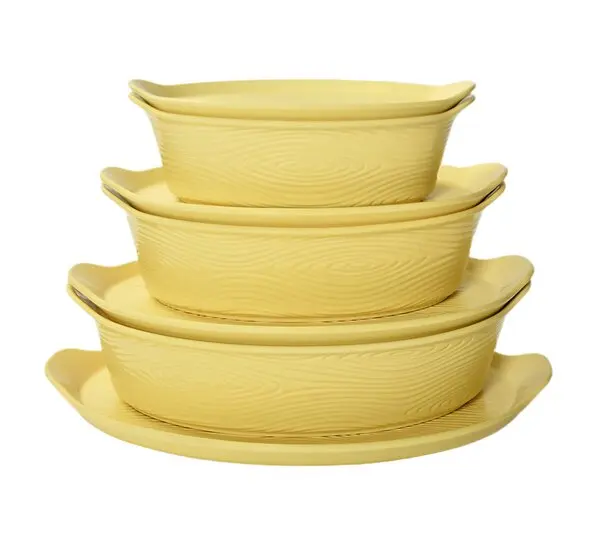 TEMP-TATIONS As Is Woodland 7-piece Essential Bake & Serve