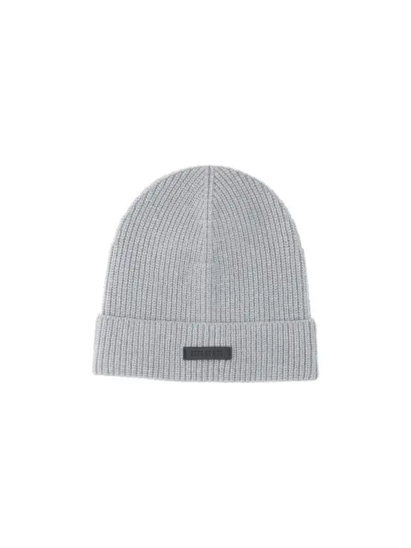 Fear Of God Ribbed Beanie - Grey